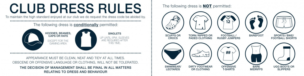 Dress Code - Barooga Sports Club